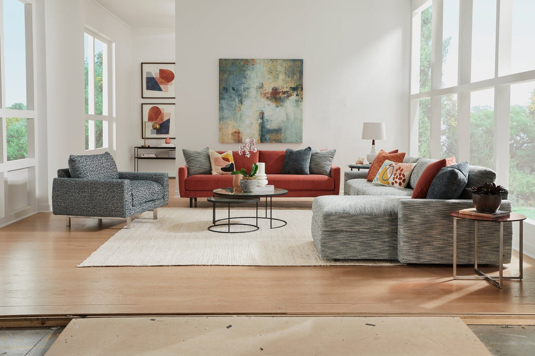 American Leather Estero High Leg Sofa