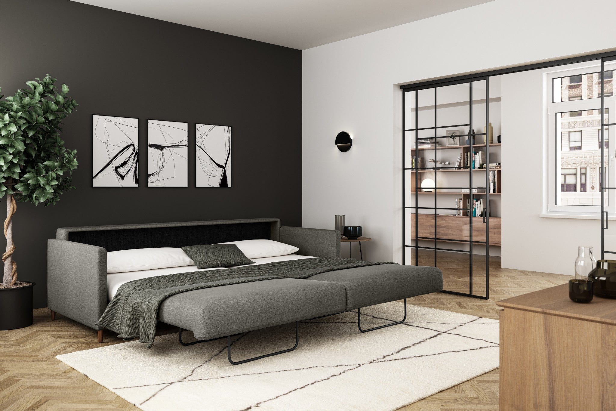 Luonto Elfin King Sofa Sleeper Jensen Lewis