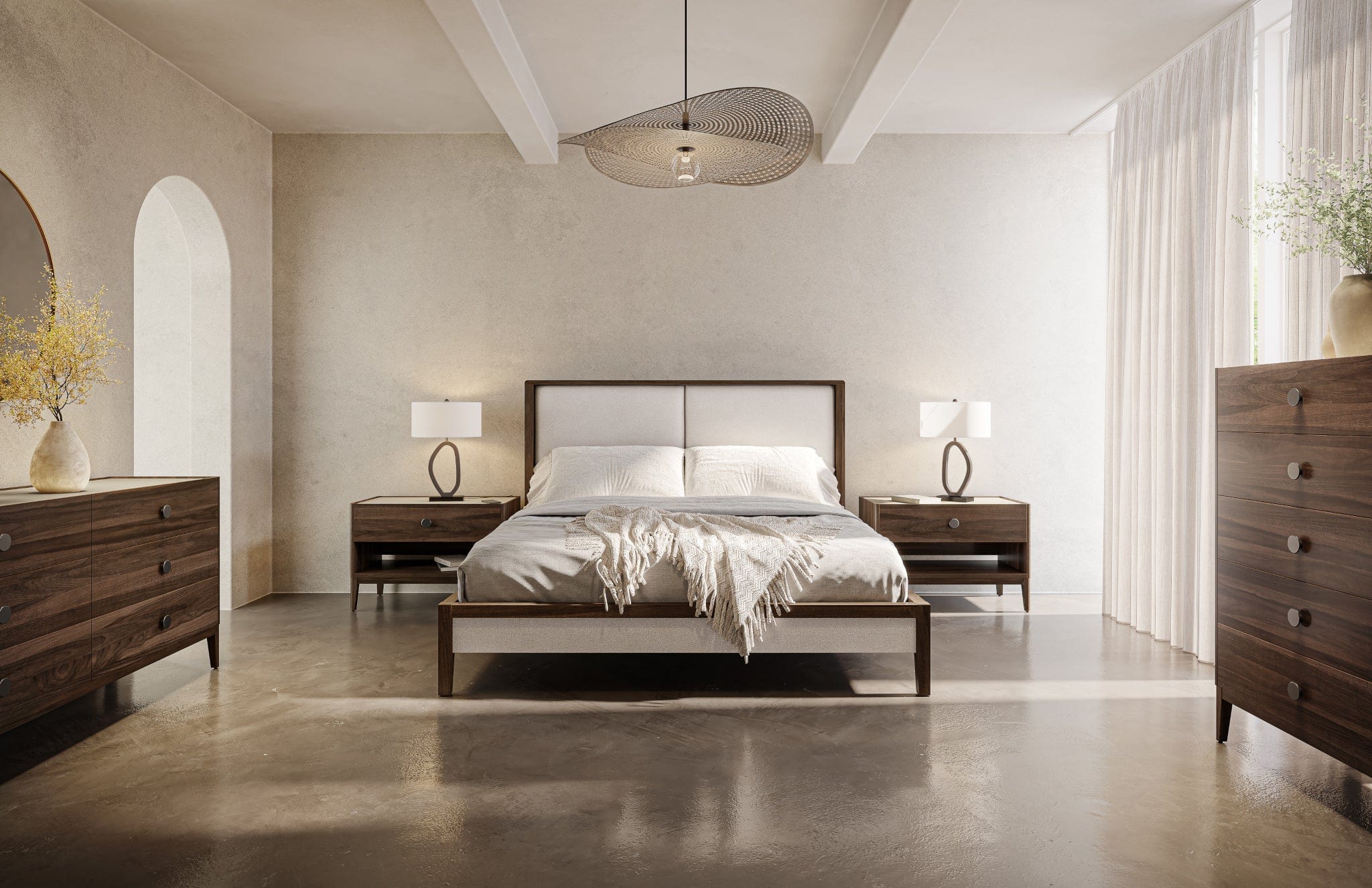 Ema Wide Nightstand