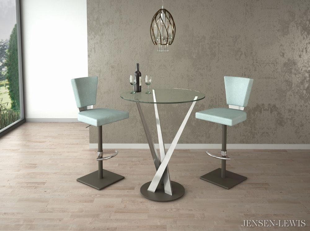 Elite Modern Crystal Pub Table – Jensen-Lewis