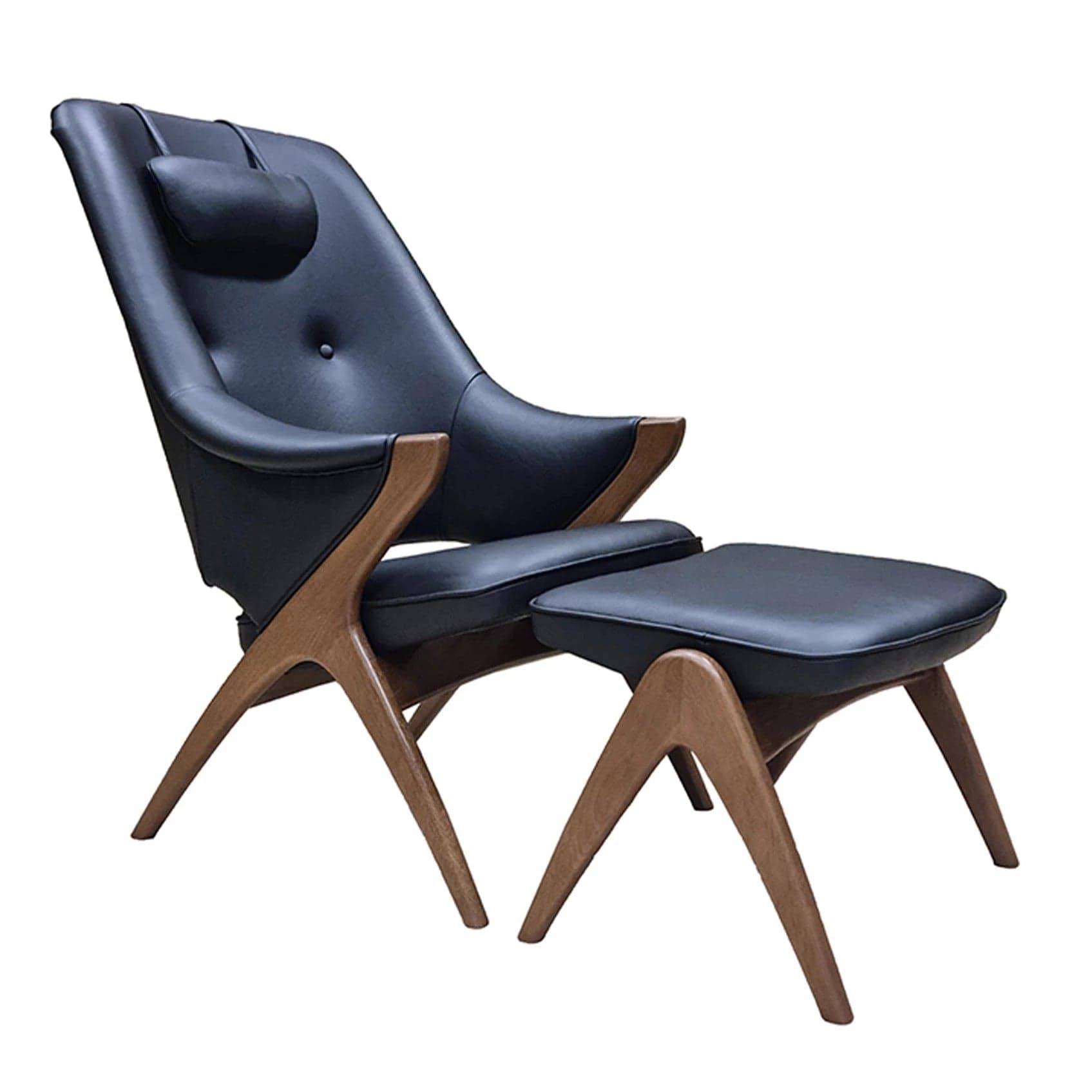 Fjords Bravo Chair and Ottoman – Jensen-Lewis