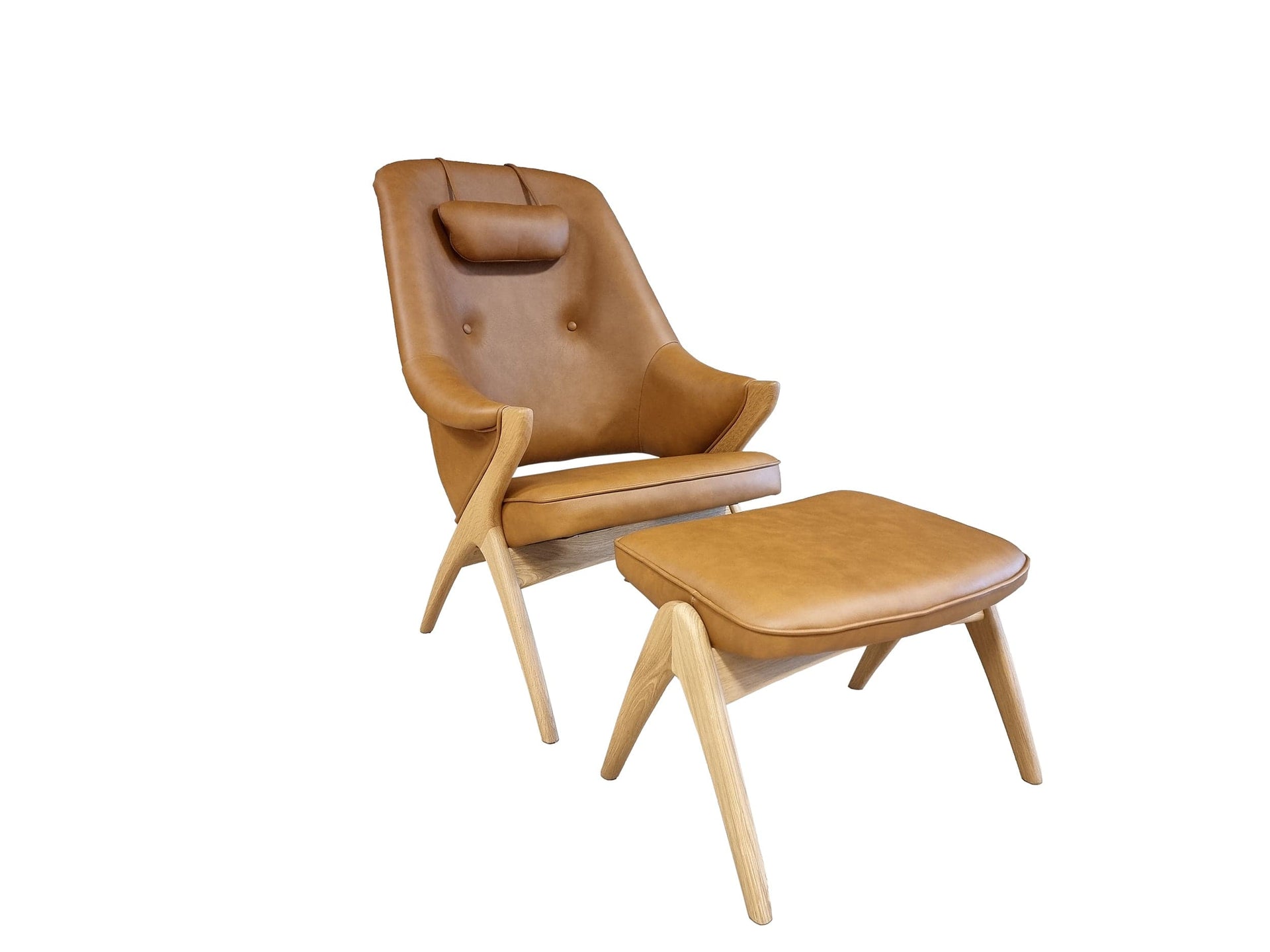 Bravo Chair and Ottoman by Fjords